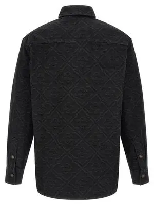 Casablanca Laser Monogram Denim' Overshirt