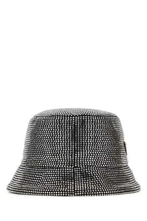 Prada Embellished Bucket Hat