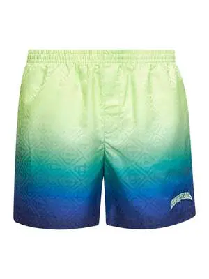 Casablanca Gradient Monogram Swim Shorts - Multicolor