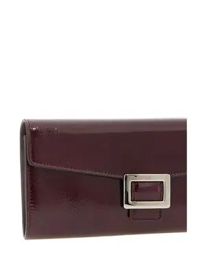 ROGER VIVIER Belle Vivier Patent Leather Wallet On Chain - Multicolor
