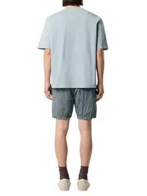 Stone Island T-shirt With Logo Patch - Gray