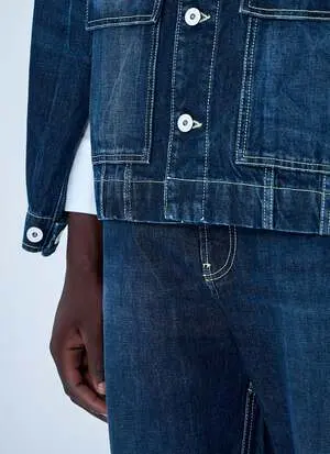 JEAN PAUL GAULTIER Cut.out Denim Jacket