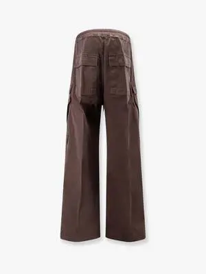 Rick Owens Double Cargo Jumbo Organic Cotton Trousers - Multicolor