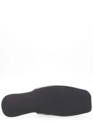 Our Legacy Leather Slipper - Black