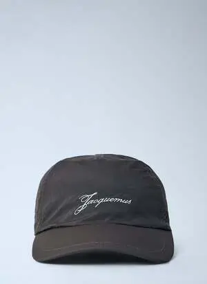 Jacquemus La Casquette Baluchon Baseball Cap - Brown