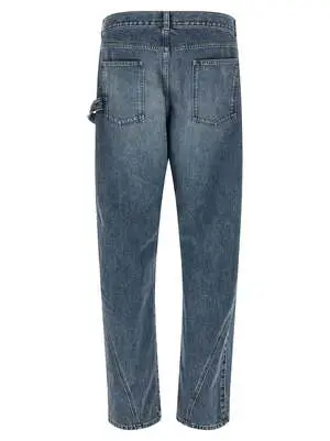 JW Anderson Twisted Workwear Jeans - Blue