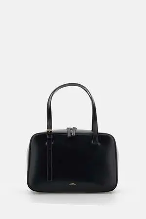 A.p.c. Virginie Box Bag In Smooth Leather - Multicolor