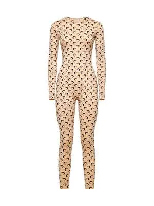MARINE SERRE Monogram Printed Second-skin Tracksuit