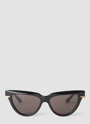 Bottega Veneta Cat Eye Sunglasses - Black