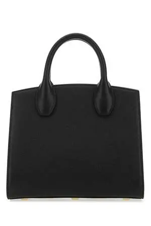 FERRAGAMO The Studio Top Handle Bag - Black