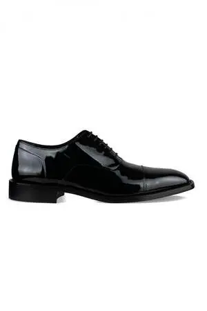 Balenciaga Patent Leather Derby Shoes