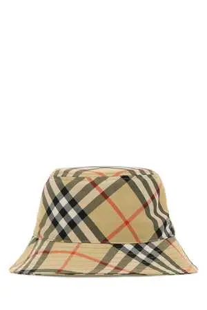 Burberry BURBERRY Embroidered Canvas Bucket Hat Multicolor