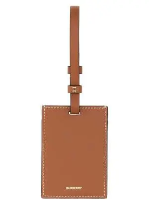 Burberry Printed Canvas Porte Adresse Plate - Multicolor