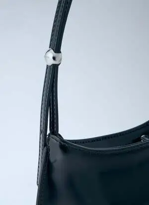 Jacquemus Le Petit Bisou Shoulder Bag - Black