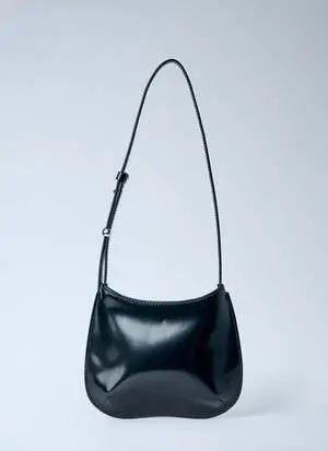 Jacquemus Le Petit Bisou Shoulder Bag - Black