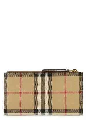 Burberry Printed Canvas Wallet