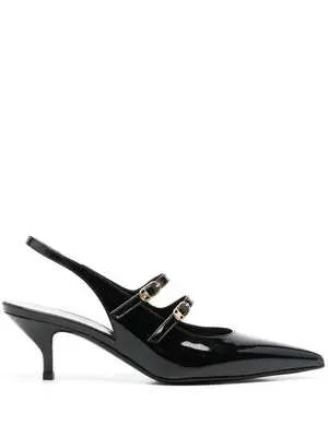 Celine Buckled Pumps