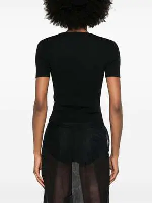 Balenciaga Open-knit Wool Top