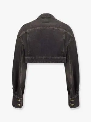 Dior Denim Jacket With Removable Bustier
