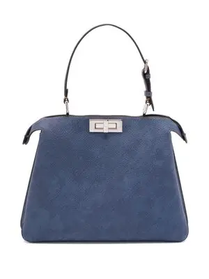 Fendi Peekaboo Medium Soft Leather Handbag - Multicolor