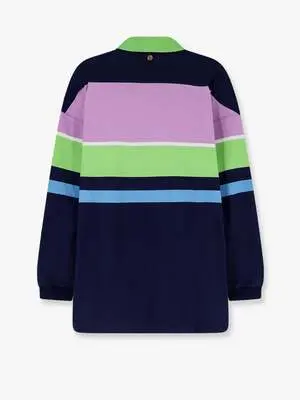 Versace Cotton Sweatshirt With Medusa Detail - Multicolor