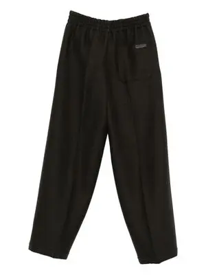 Ami Wool Wide-leg Trousers