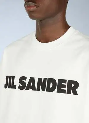 JIL SANDER Logo Print T-shirt - Multicolor
