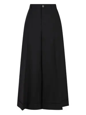 Celine Wool Wide-leg Trousers
