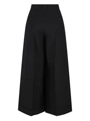 Celine Wool Wide-leg Trousers
