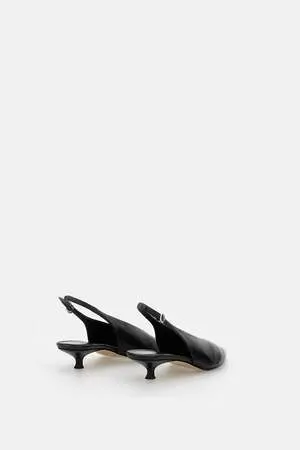 AeydĒ Camila Nappa Leather Slingback Pumps - Multicolor
