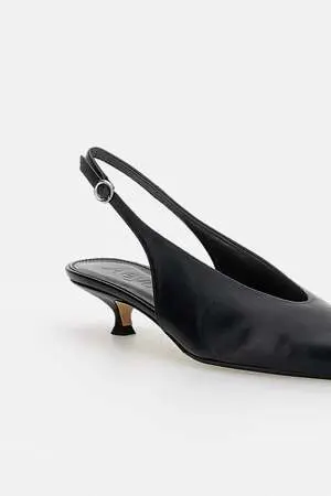 AeydĒ Camila Nappa Leather Slingback Pumps - Multicolor