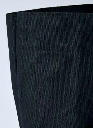 Rick Owens Canvas Embroidered Beach Tote Bag