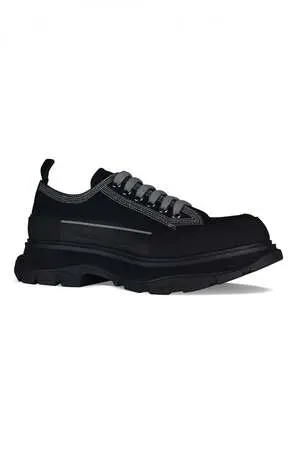 Alexander McQueen Tread Slick Low Top Sneakers - Black