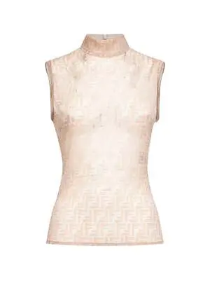 Fendi Straight Hem Tops