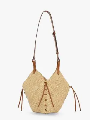 Isabel Marant Étoile Losange Raffia Shoulder Bag