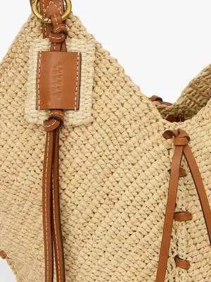 Isabel Marant Étoile Losange Raffia Shoulder Bag