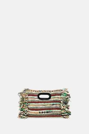 Sacai Mix Knit Shopper Bag Small - Multicolor