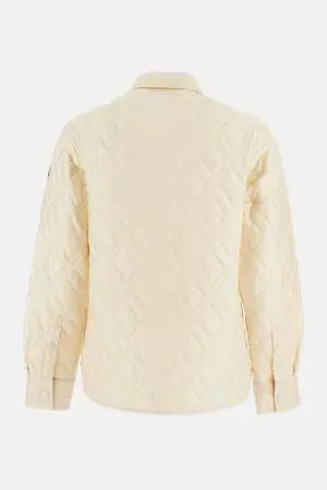 Moncler Quilted Technical Fabric Shirt Jacket - Multicolor