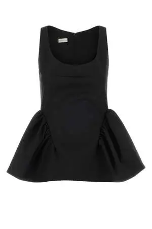 Dries Van Noten Stretch Gabardine Top