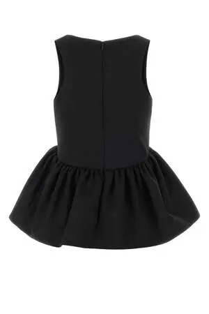 Dries Van Noten Stretch Gabardine Top