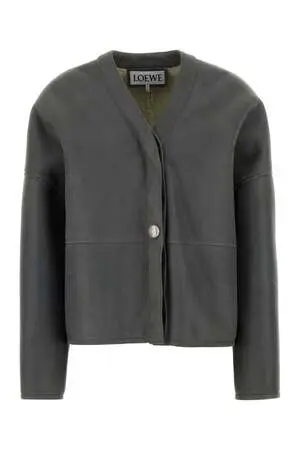 Loewe Shearling Jacket - Gray