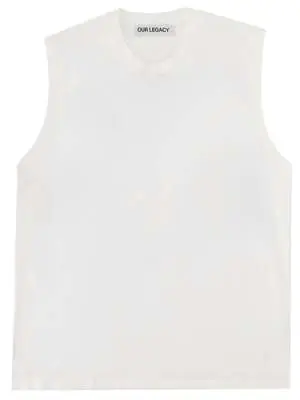 Our Legacy Sleeveless Tank Top - White