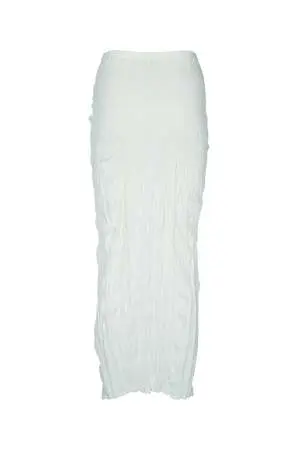 TOTEME Crinkled Knit Skirt - Multicolor