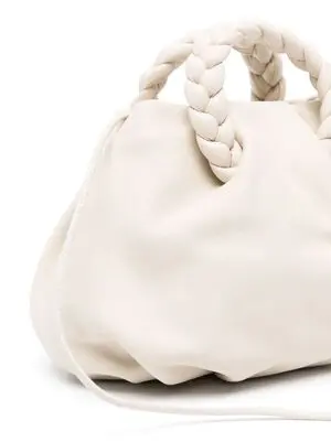Hereu Bombon Braided Top Handle Drawstring Handbag - Multicolor
