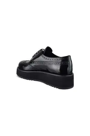 Prada Patent Leather Platform Derbies
