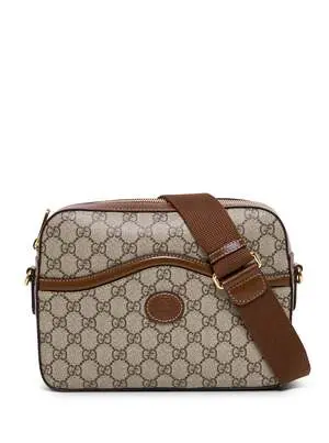 Gucci Gg Supreme Monogram Crossbody Bag - Multicolor