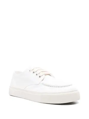 Prada Lace-up Canvas Sneakers - Multicolor