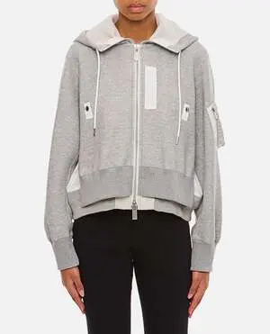 Sacai Hooded Sweatshirts Hoodies For Women
