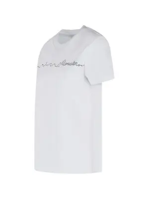 Moncler Logo Cotton T-shirt - Multicolor