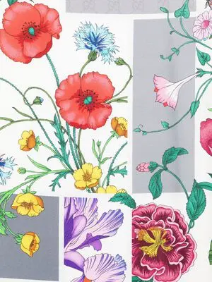 Gucci Printed Silk Foulard - Multicolor